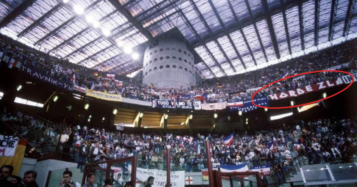 Zanimljiva fotografija sa Mundijala u Italiji 1990. godine: Veliki ...