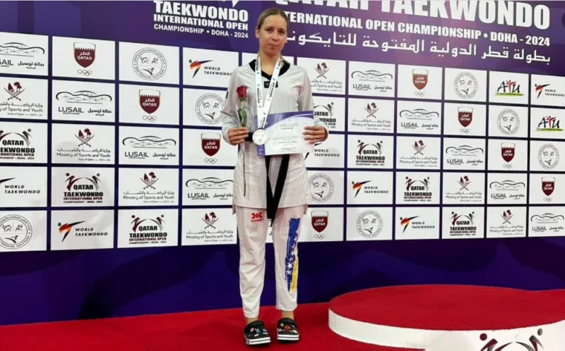 Qatar Open: Ema Kurić iz TK Željezničar osvojila srebrenu medalju u Dohi