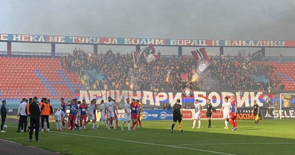 (VIDEO) Lešinari na utakmici Borca i Sarajeva skandirali: "Ubij Turčina ...